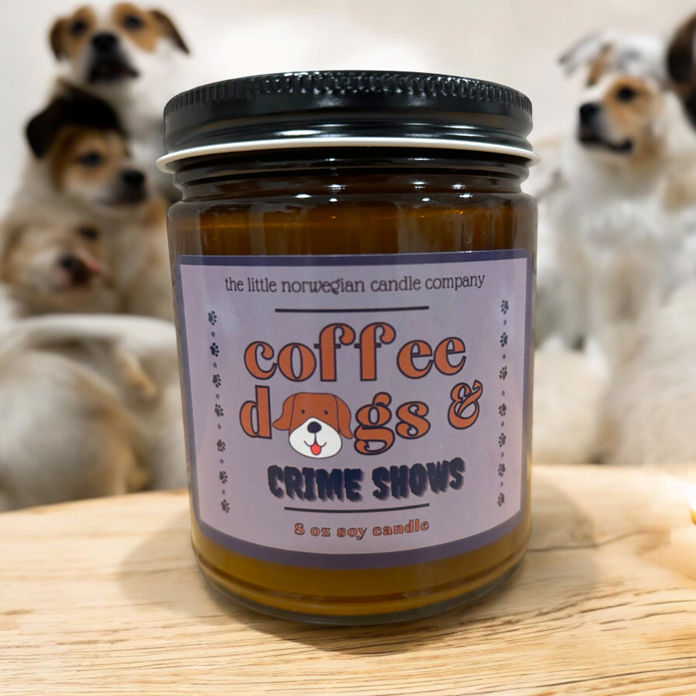 Coffee Dogs & Crime Shows – the little norwegian candle company