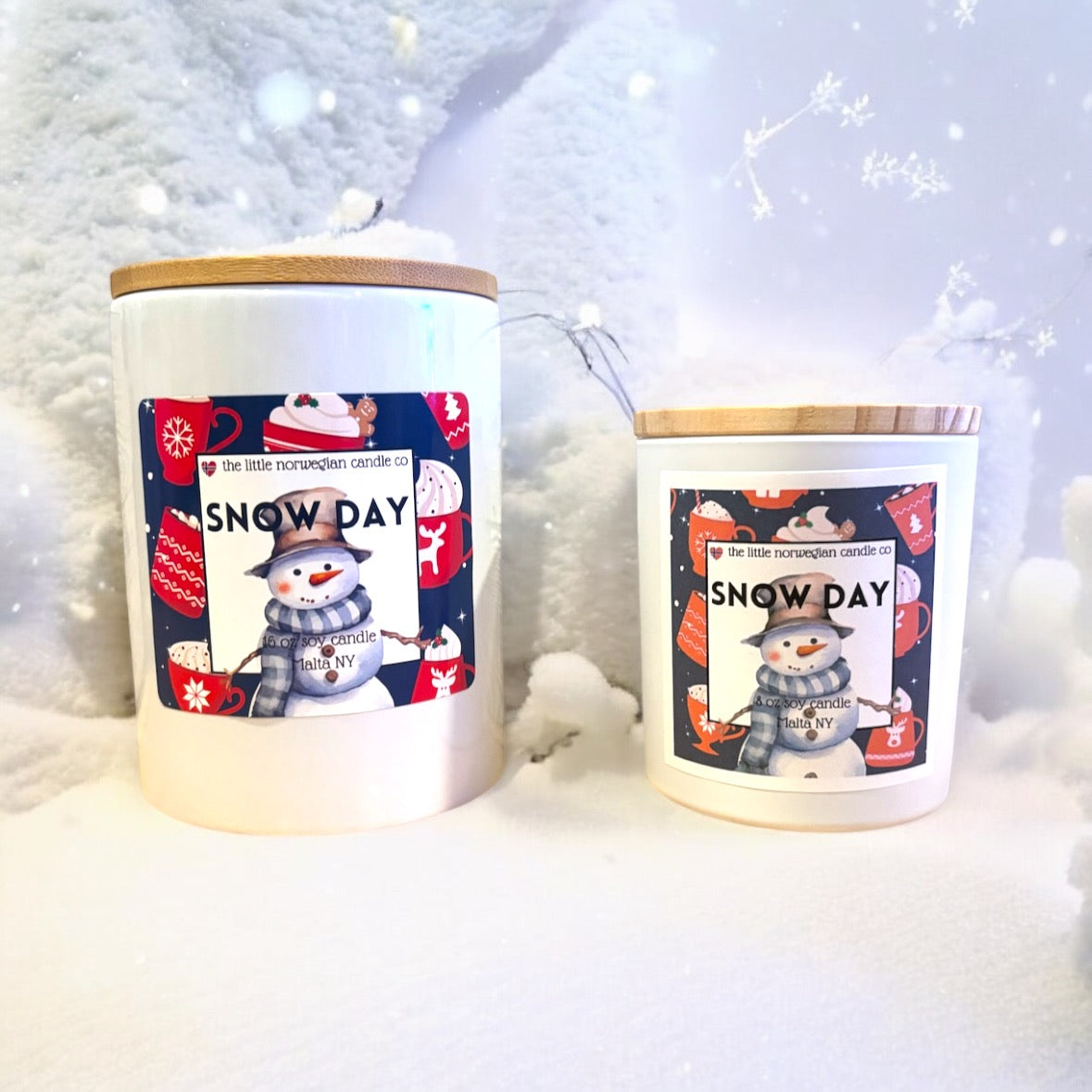 Snow Day – the little norwegian candle company